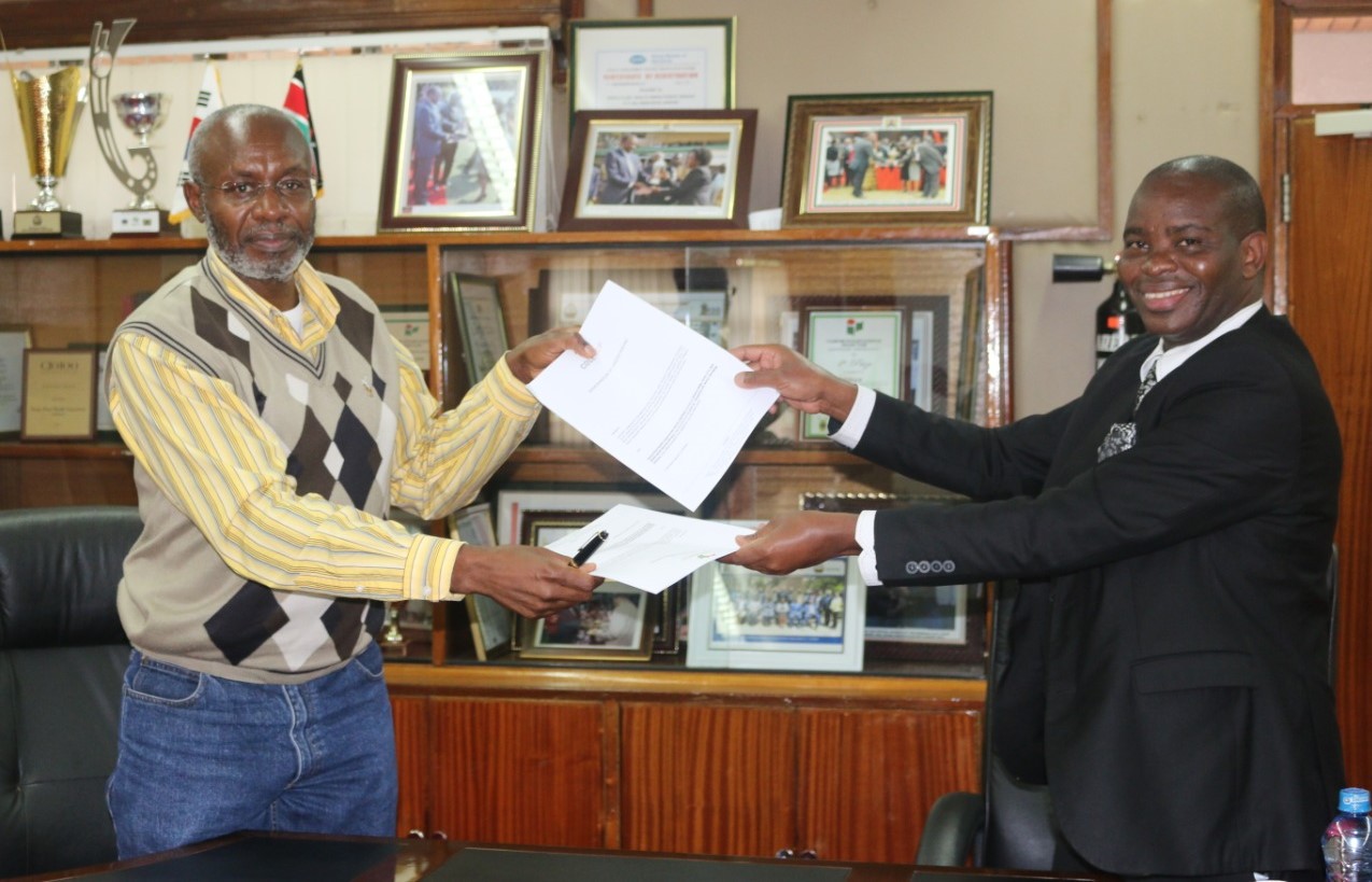 A MoU signature between KEPHIS and COLEACP under the NExT Kenya ...